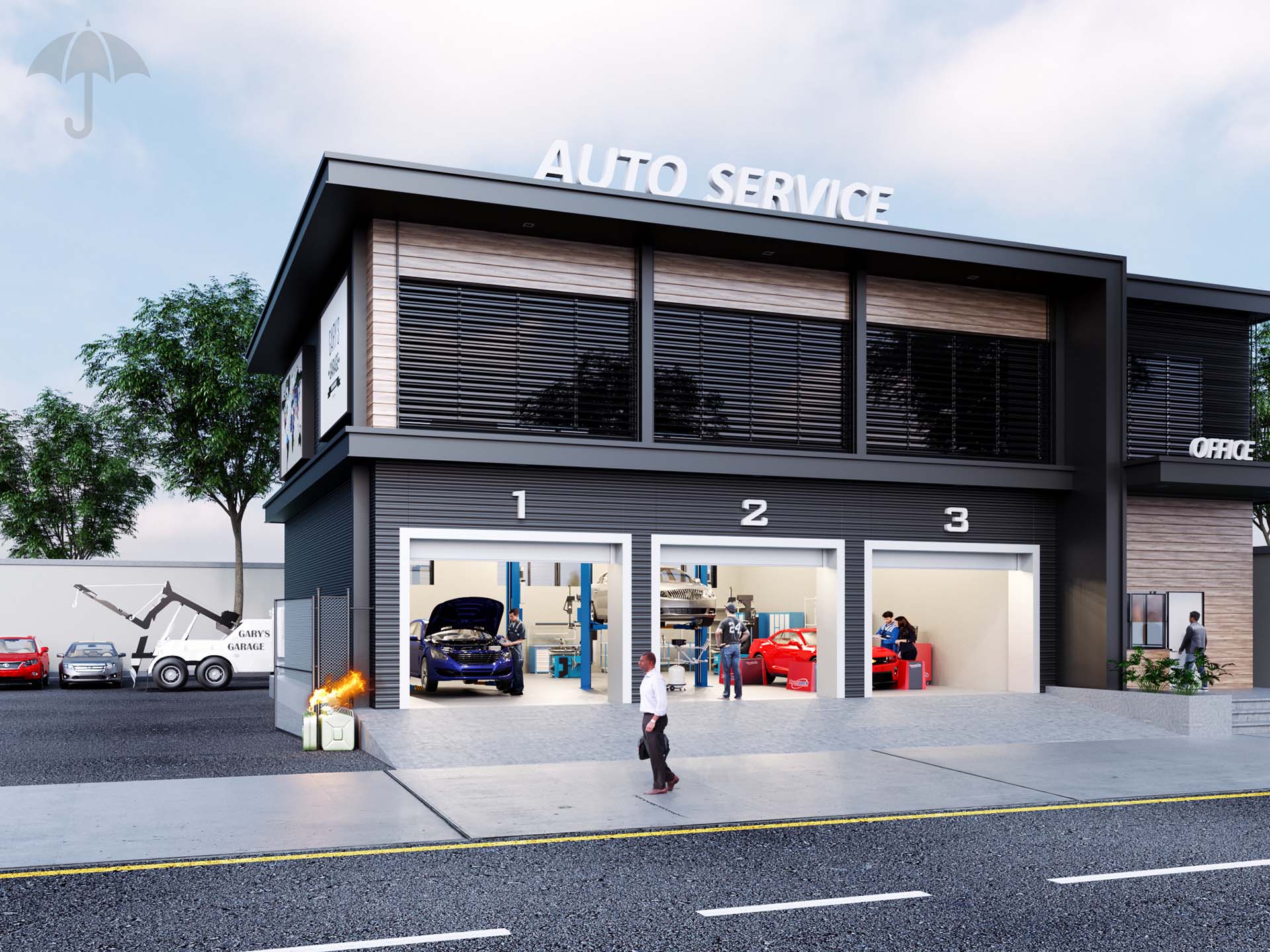 Garage Repair Shop - America Insurance Agency